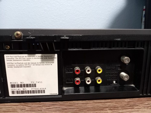 Panasonic PV-7451 VHS VCR for sale online | eBay