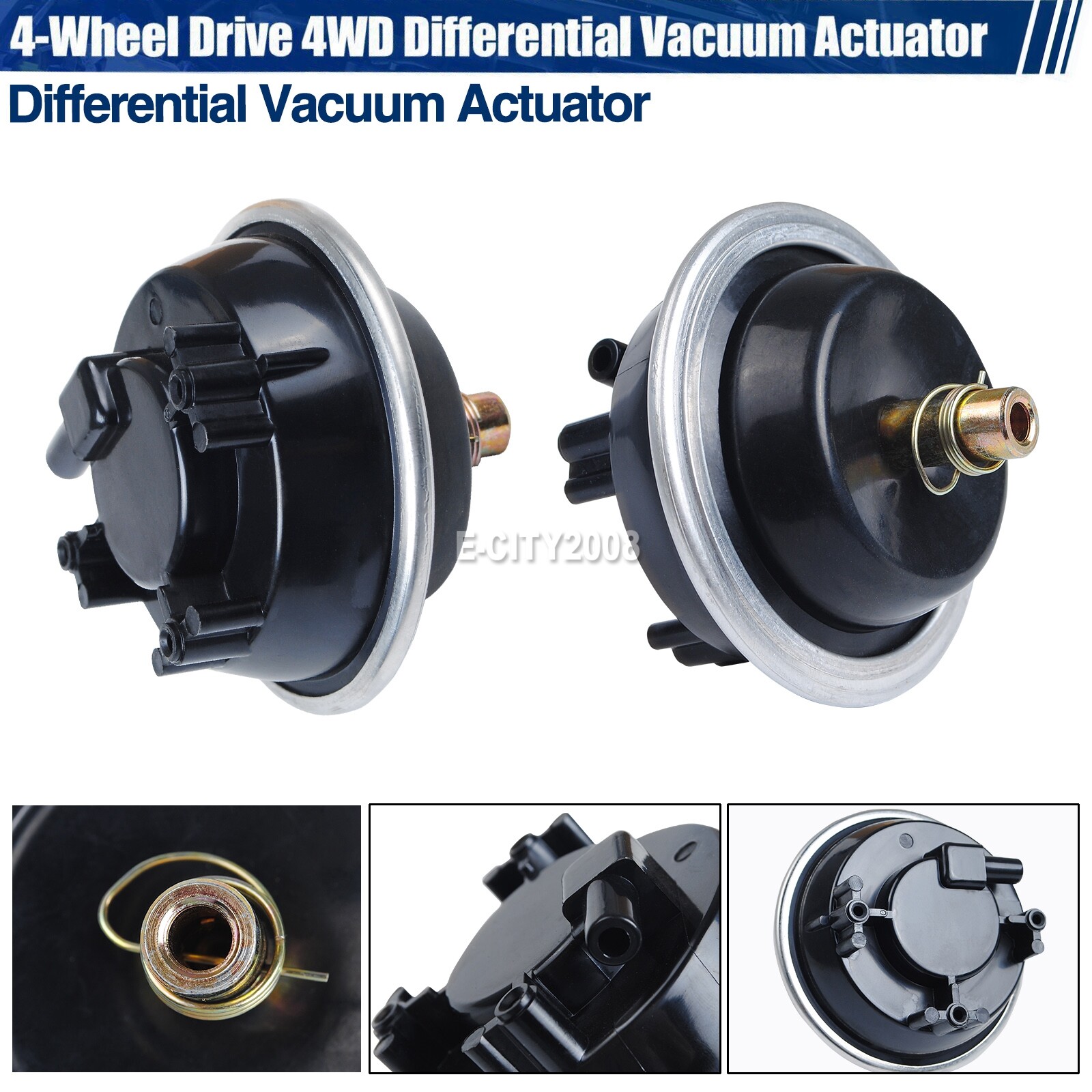 25031740 Vacuum Actuator Fits S10 S15 Sonoma Blazer 1983-2004 Front 4WD ...