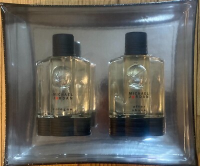 MICHAEL JORDAN 2 PIECES SET WITH 3.4 OZ COLOGNE SPRAY + AFTER SHAVE ...