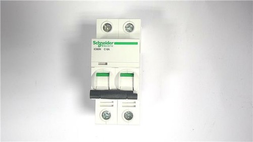 1 x Schneider Electric A9F44206, Acti 9 iC60N MCB 2P, 6A, Curve C | eBay