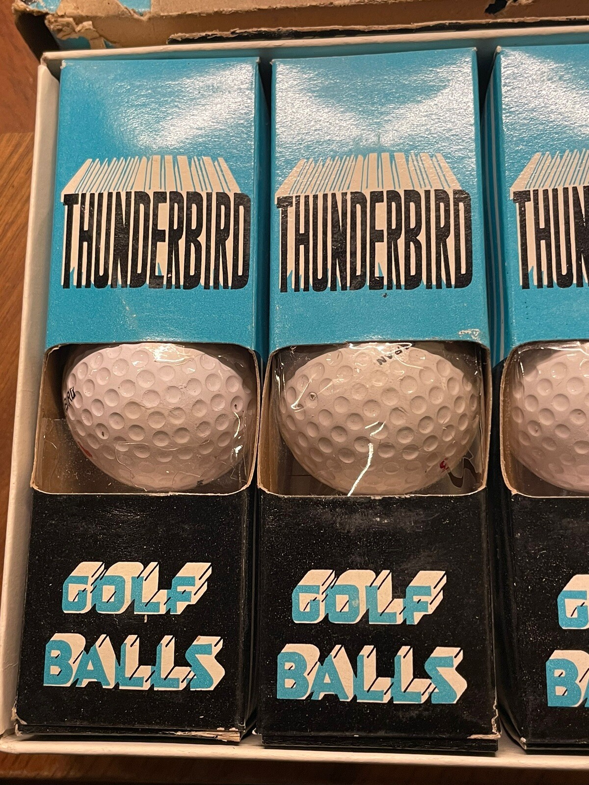 Vintage Golf Balls Rare 1960/70s The Thunderbird Golf Balls x12 ...