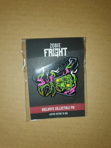 Zobie Fright Box (Not even sure) Enamel Pin Exclusive Limited Edition ...
