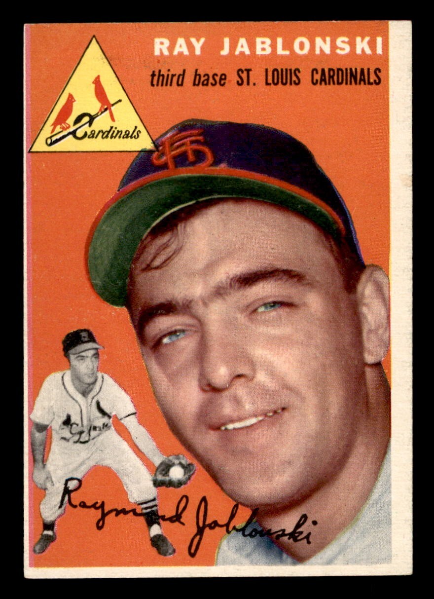 1954 Topps Baseball #26 Ray Jablonski VG/EX *i1 | eBay