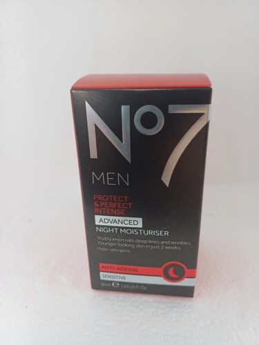 No7 Men Protect & Perfect Intense Advanced Night Moisturiser 50ml | eBay UK