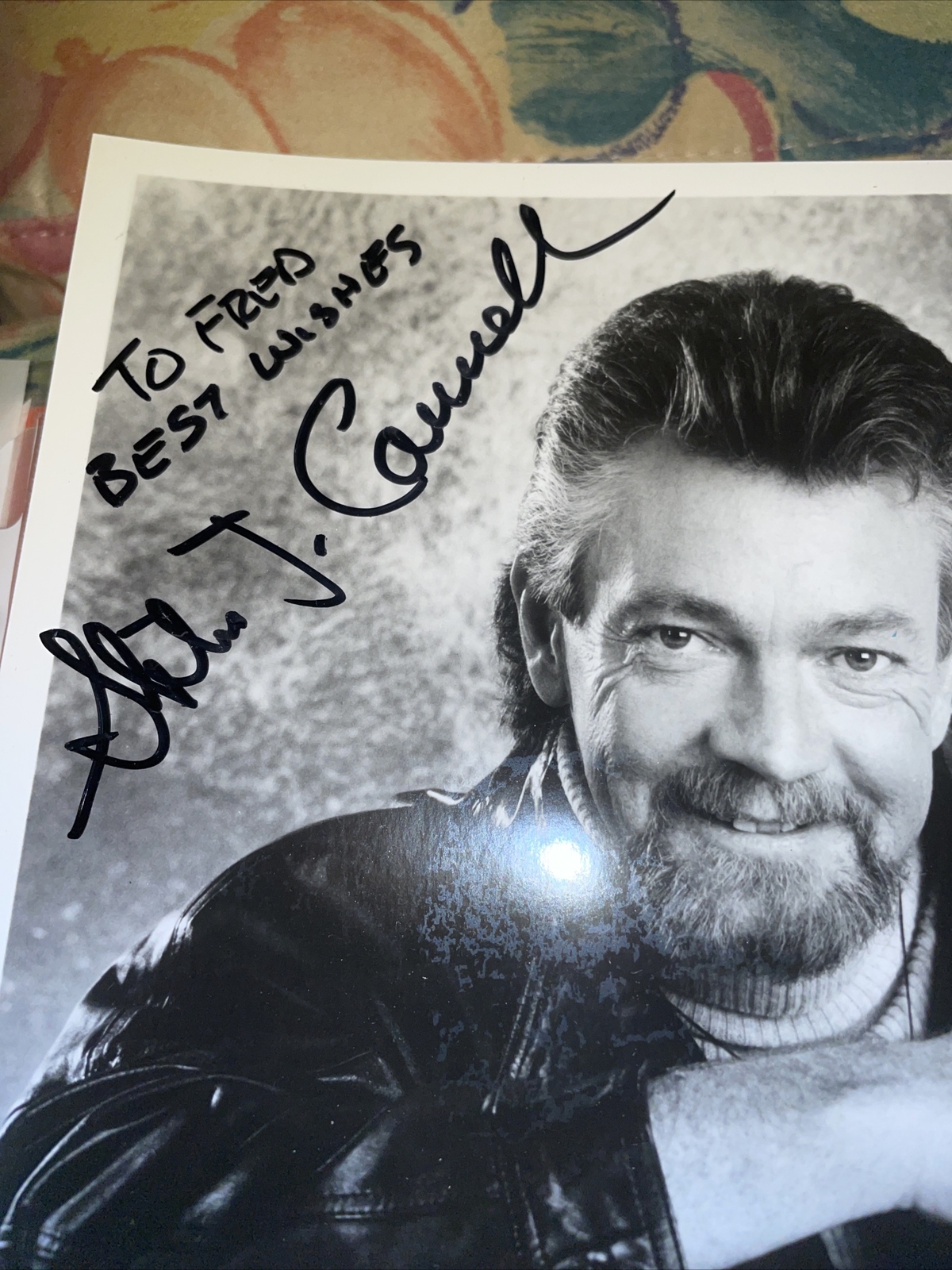 2 Signatures!! Stephen J Cannell- Producer/Writer, Emmy Award ...