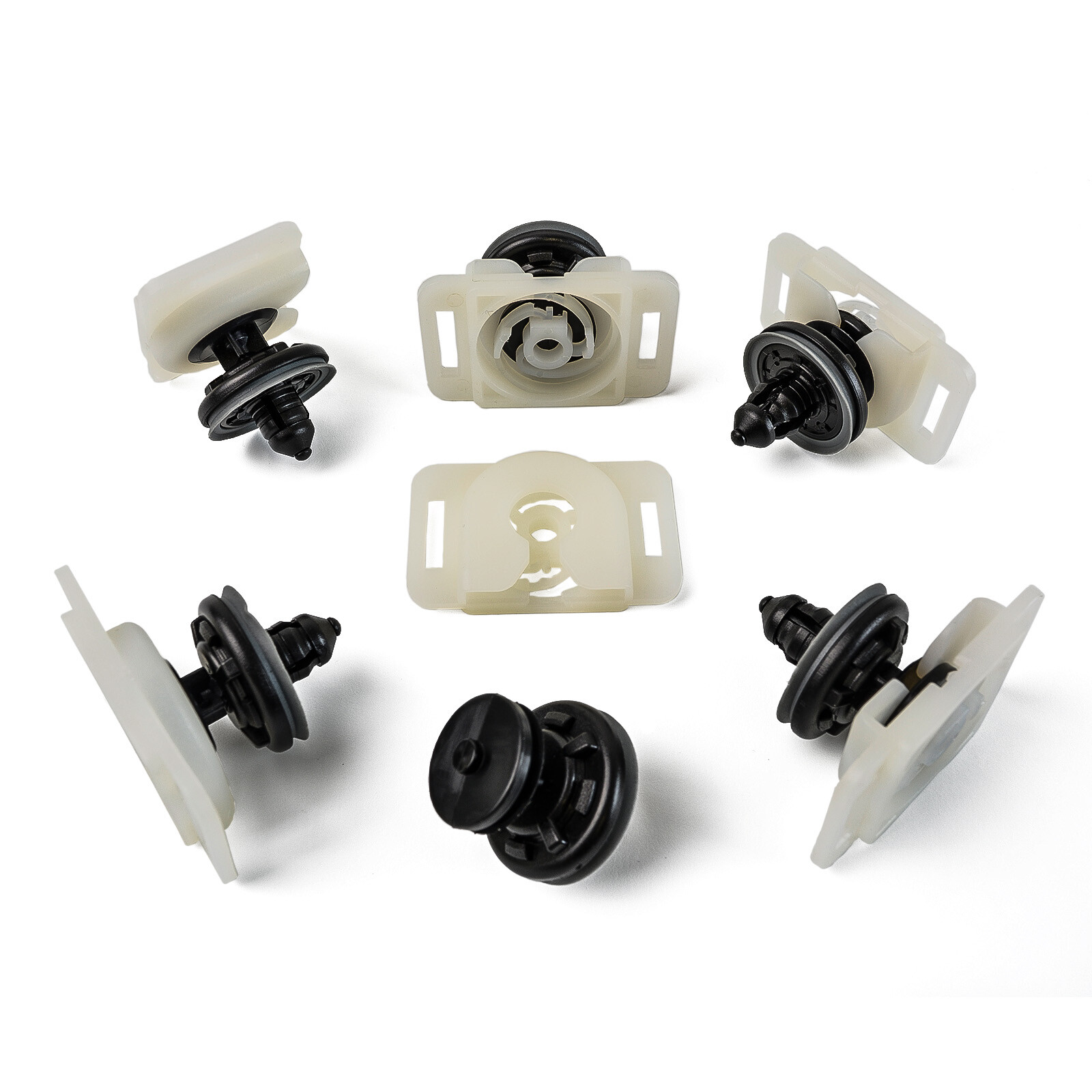 12x Door Panel Clip with Bracket for VW Touran Tiguan Jetta 6Q0868243 ...