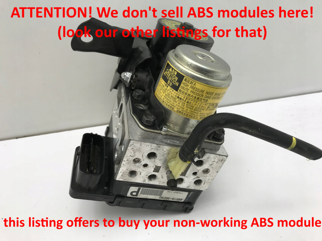 OEM ABS Actuator Pump Assembly Toyota Camry Hybrid 07 08 09 10 11 Chip ...