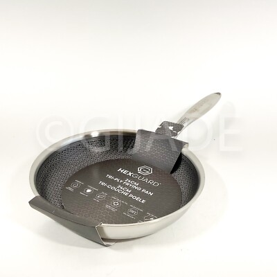 Hexguard Tri-ply Stainless Steel 9.5" Frying Pan New | eBay
