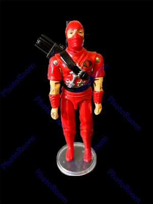 Satan Red Storm Shadow GI Joe Black Major Custom 1984 Style Cobra w ...