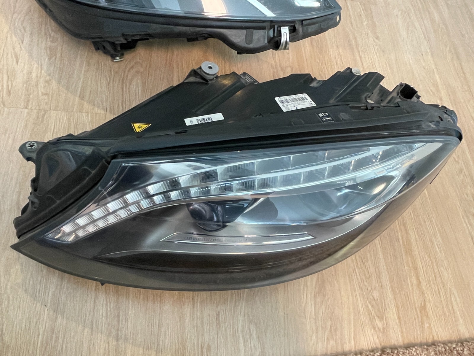 Mercedes Benz Genuine S Class W222 LED Headlight Lamp Left Right Pair ...