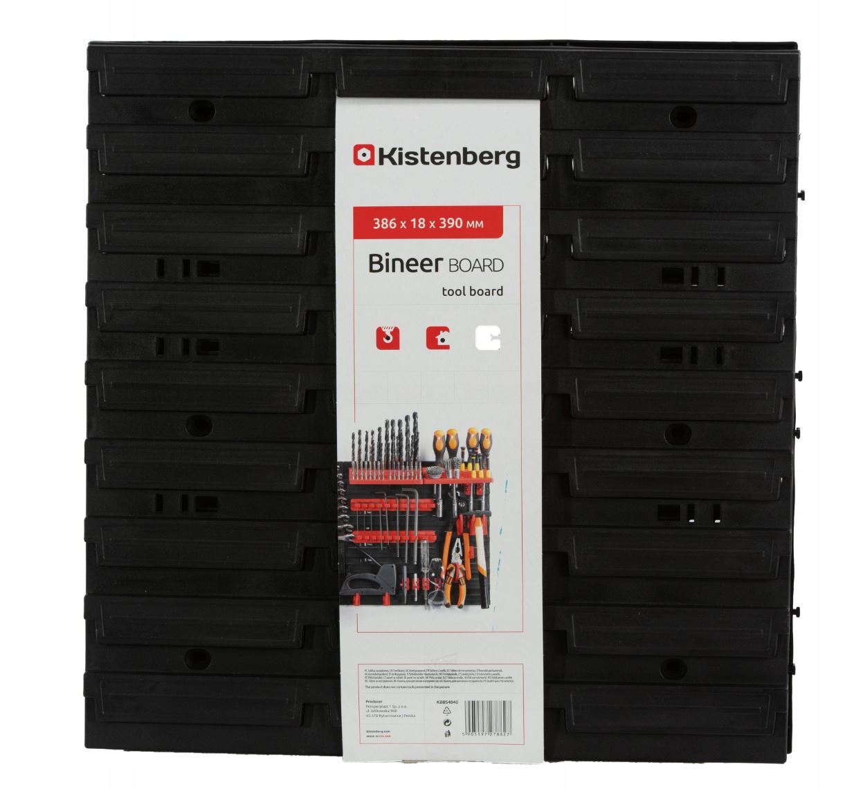 WALL MOUNT STORAGE BOARD ORGANIER BOXES GARAGE DIY BIN PANEL RACK BUILD ...