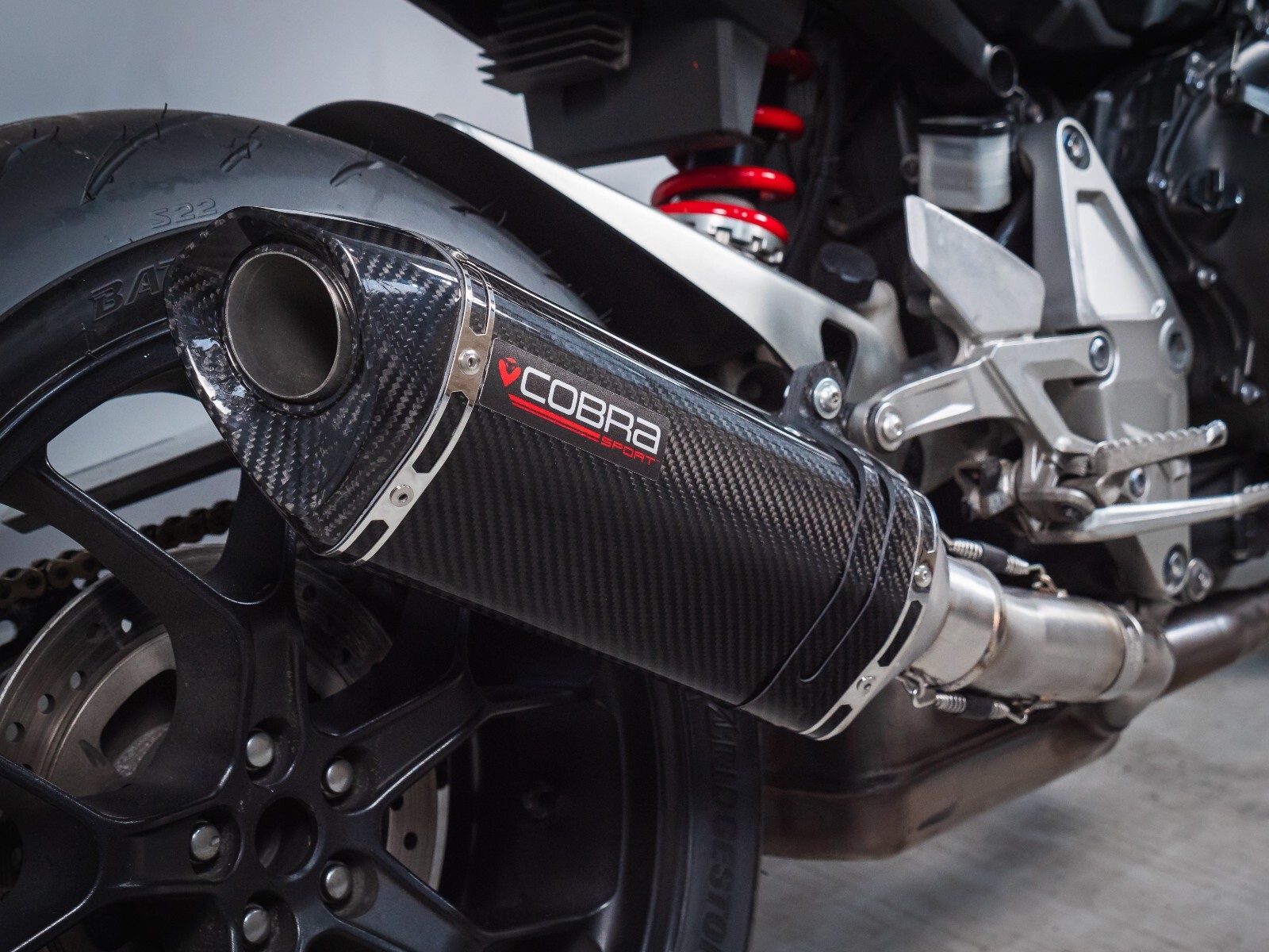 Cobra Sport Honda CB1000R Exhaust Comp Carbon-S Half System (2018-2020 ...