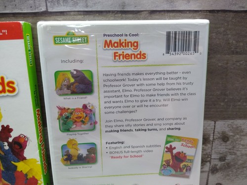 Sesame Street: Preschool Is Cool: Making Friends (DVD, 2012) for sale ...
