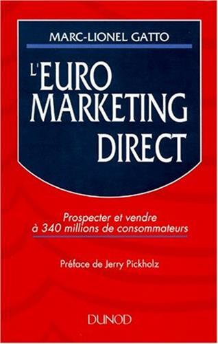 L'Euro Marketing Direct Gatto, Marc-Lionel | eBay