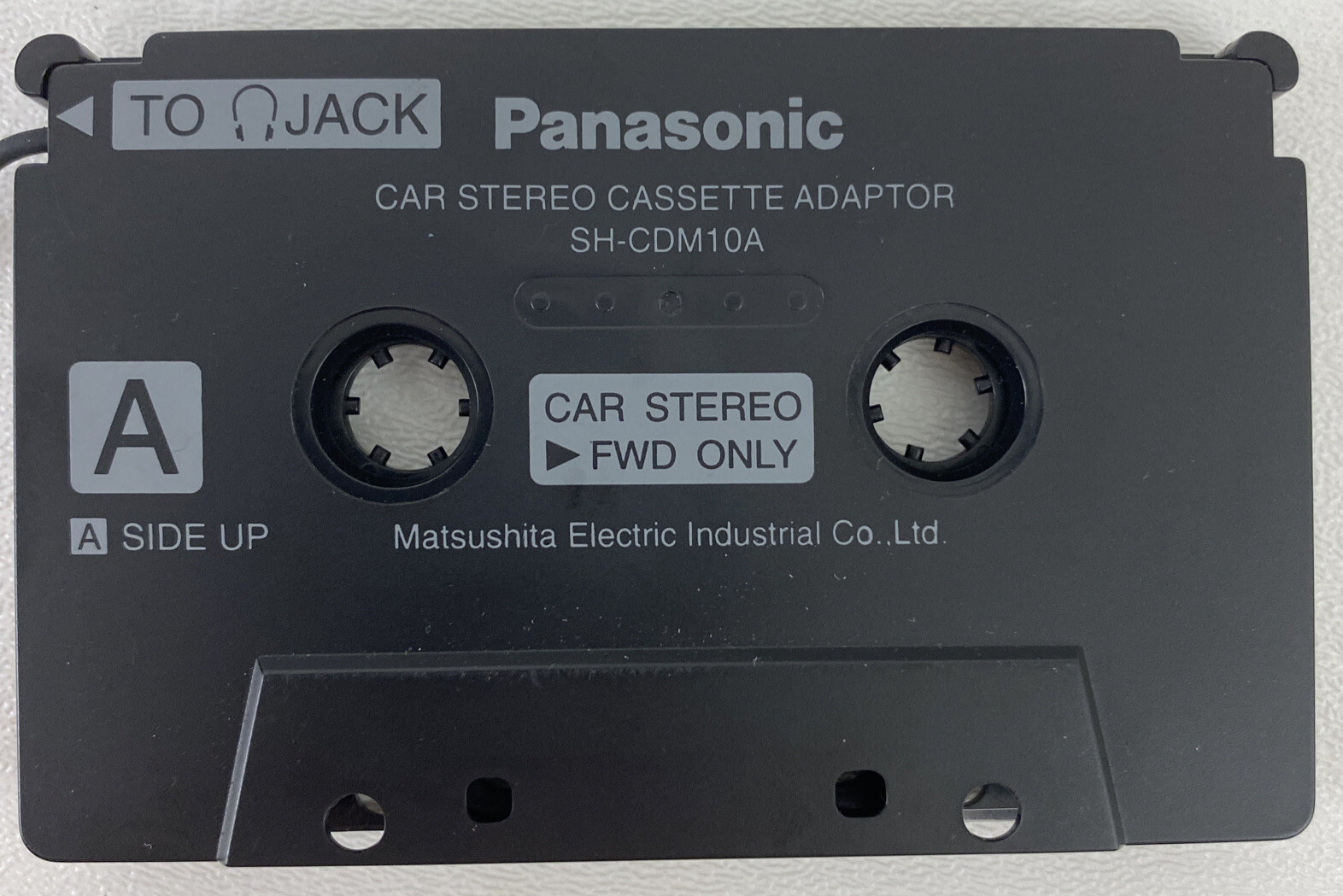 Panasonic SH-CDM10A Stereo Car Cassette Adapter Plug Matsushita ...