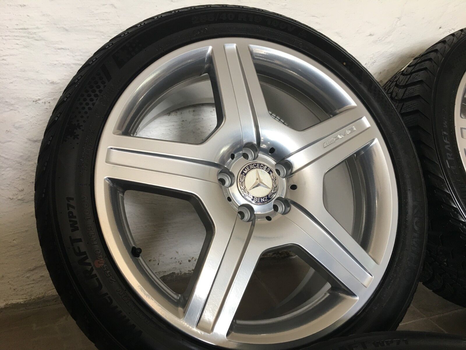 AMG Rims Winter Tires 19" Mercedes W221 S63 S65 C216 CL63 CL65 W220 ...