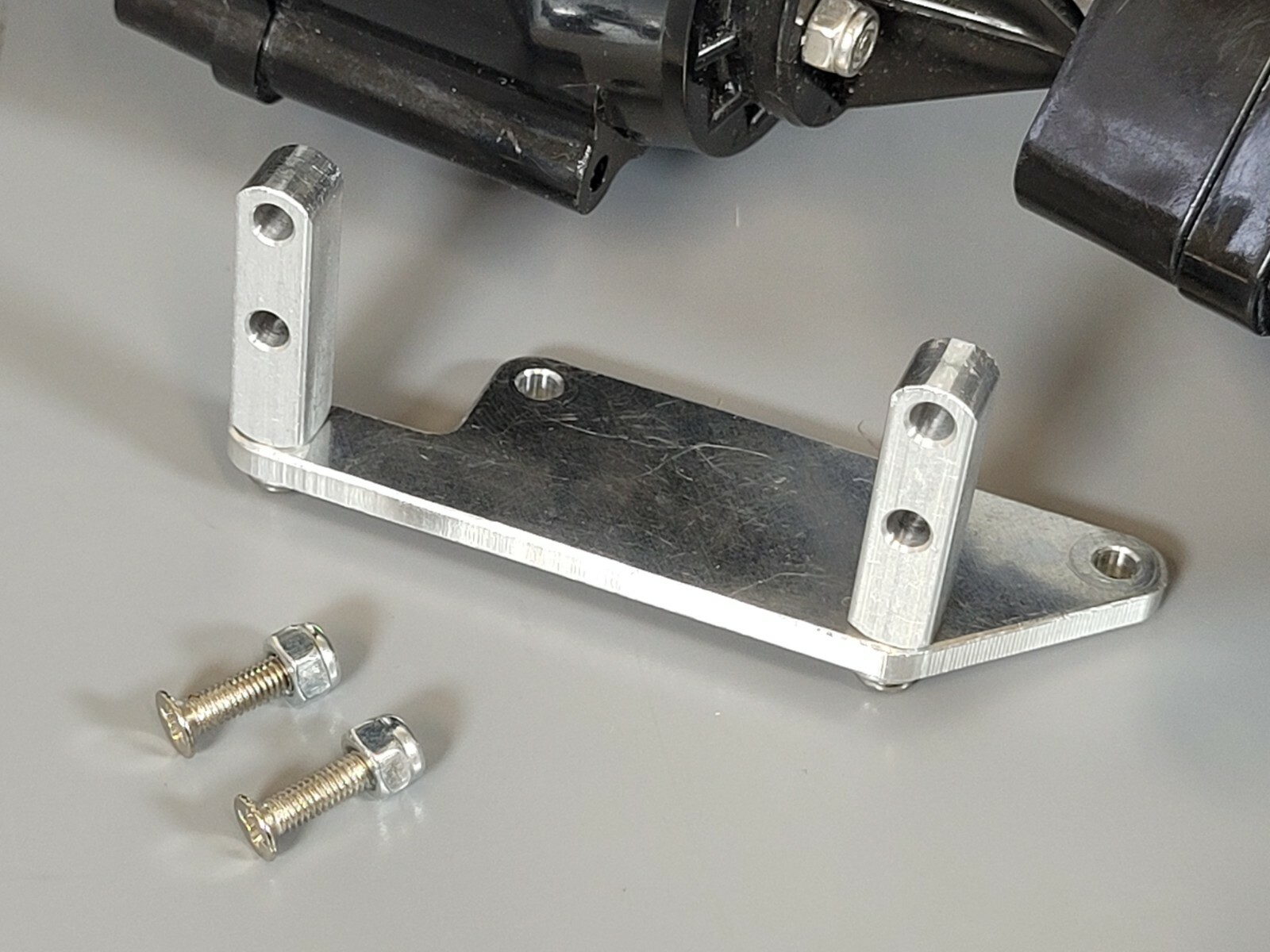 Tamiya 1/10 Clodbuster Bullhead Aluminum Side Axle Servo Mount Bracket ...