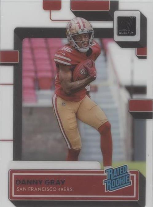 2022 Panini Clearly Donruss - Rated Rookie Danny Gray #83 (RC) for sale ...