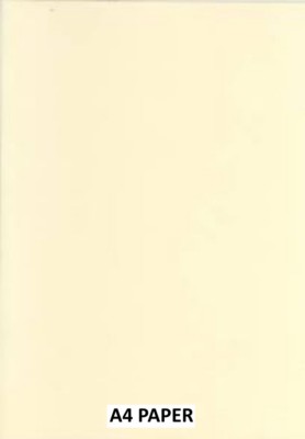 A5 or A4 IVORY CREAM PAPER 80gsm SHEETS - ARTS AND CRAFTS - SELECT ...
