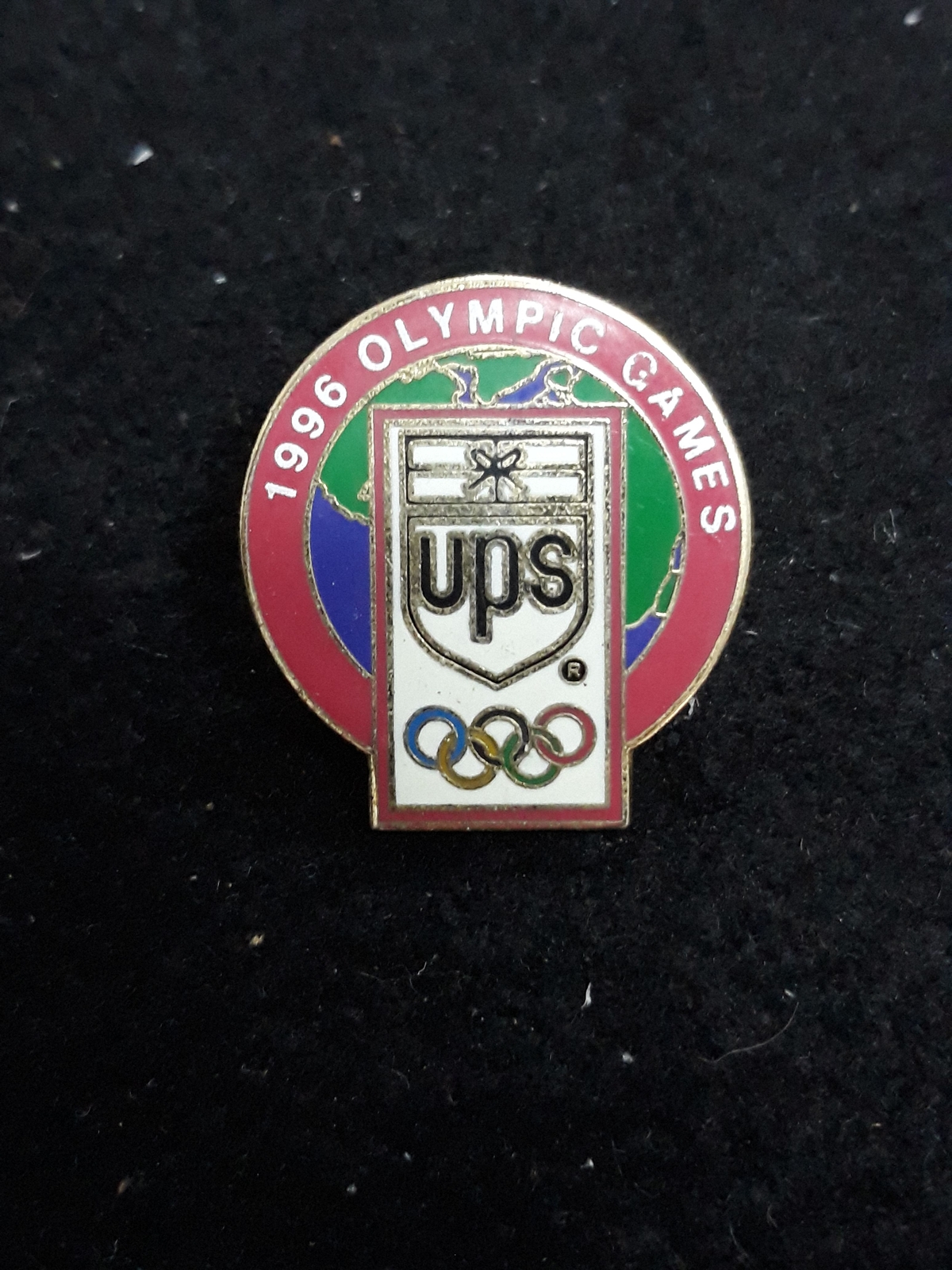 PIN ATLANTA 1996 USA OLYMPIC GAMES SPONSOR UPS BADGE | eBay