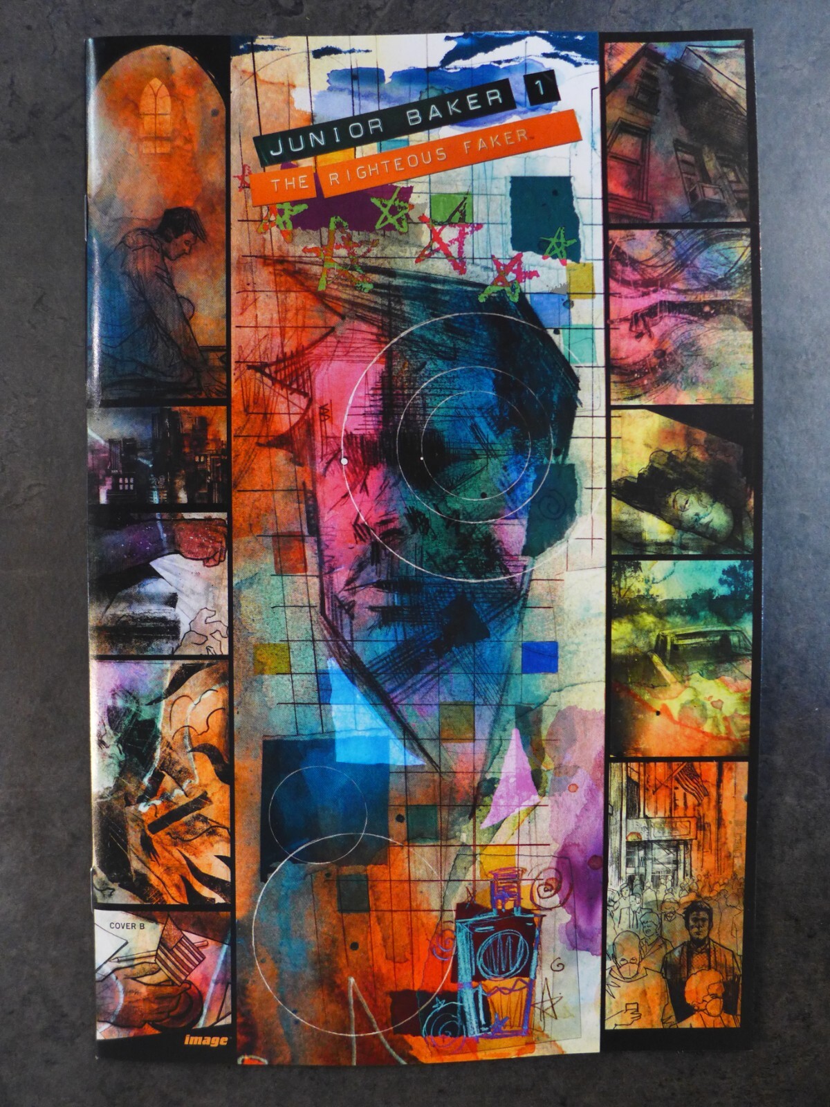 JUNIOR BAKER THE RIGHTEOUS FAKER #1 CVR B INC 1:10 HARRIS | eBay