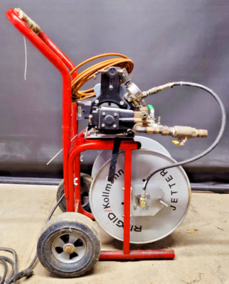Ridgid Kollmann KJ-1250 Water Jetter - (NEEDS NEW $150 MOTOR Dayton ...