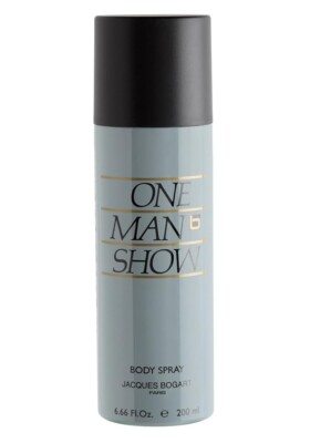 ONE MAN SHOW by Jacques Bogart Body Spray for Men 6.66 oz 200 ml NEW IN ...