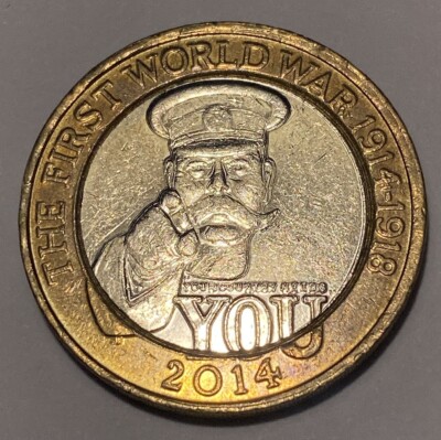 EXTREMELY RARE “YOU” lord kitchener 2 pound coin | eBay UK