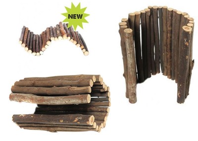 Komodo Flexi Sticks Reptile Bendy Makes Tunnel Ramp Hide Vivarium ...