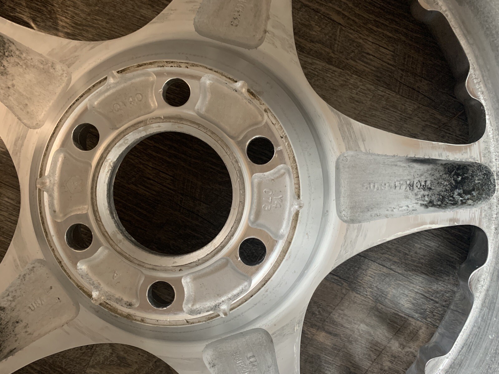 Dodge Viper 5-Spoke Wheel, Gen II, Front, P/N#031988 Forged Aluminum ...