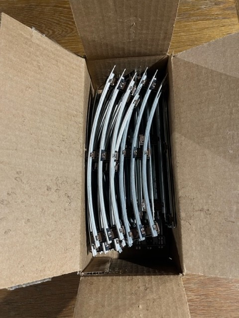 Lionel Burlington Steam Freight set. Original set and engine/car/track ...