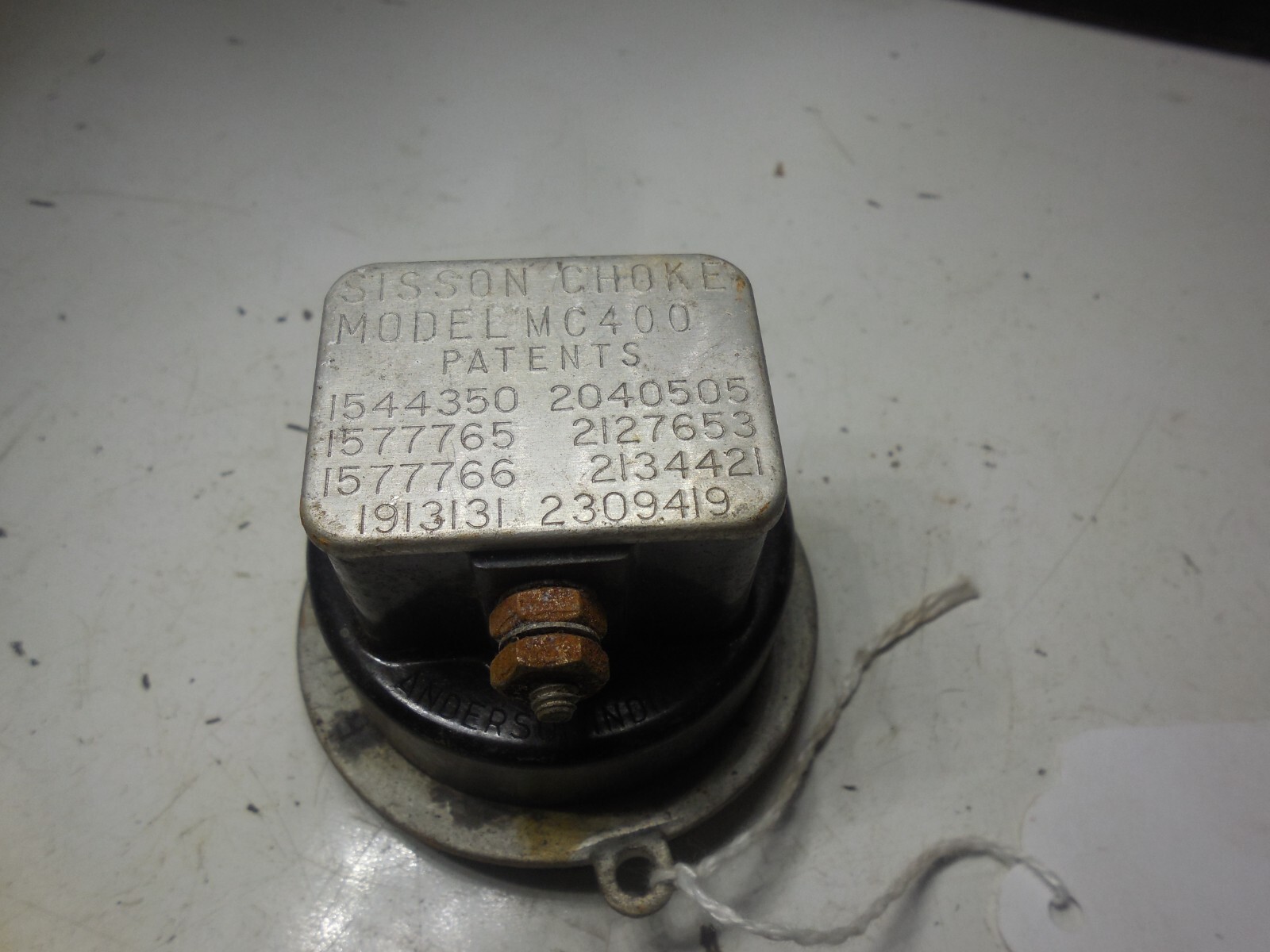 Vintage Sisson Electrimatic choke MC400 for 1940 Chevy Ford | eBay