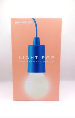 Light Pop LED Pendant Decor - Shatterproof Plastic Bulb - Battery ...
