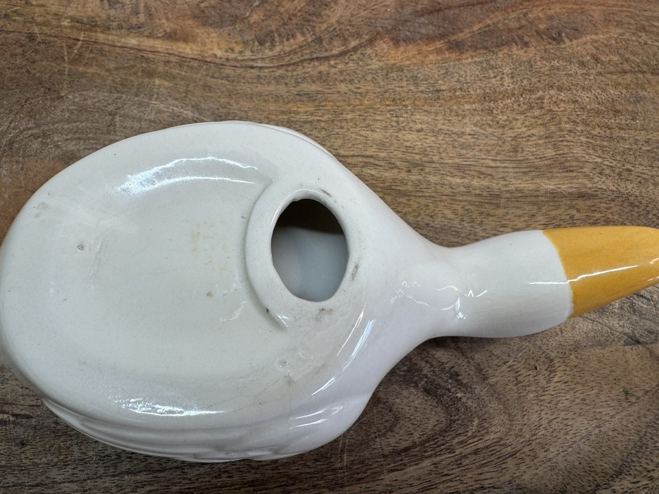 Duck/Goose Spoon Or Soap Rest Vintage Rare 6.5” Trinket Holder Rings | eBay