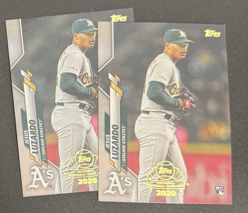 (2) Jesus Luzardo 2020 Topps ROOKIE National Baseball Card Day #UP-7 ...