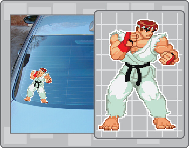 Ryu Hadouken Sprite