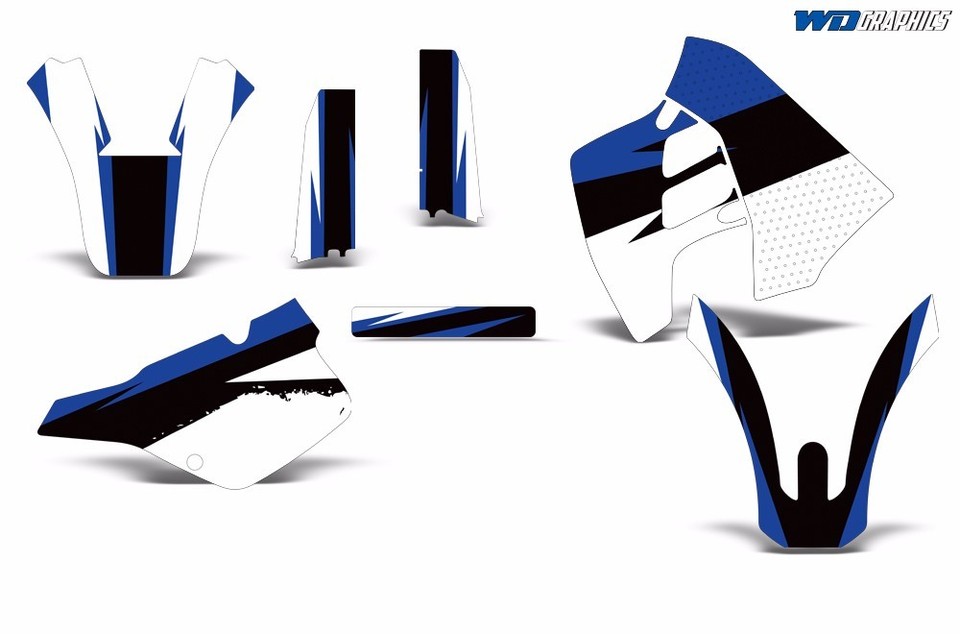 Decal Graphic Kit Suzuki RMX 250 RMX250 Dirt Bike Sticker w Backgrounds ...