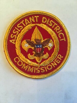 Boy Scout Assistant District Commissioner Position Patch | eBay