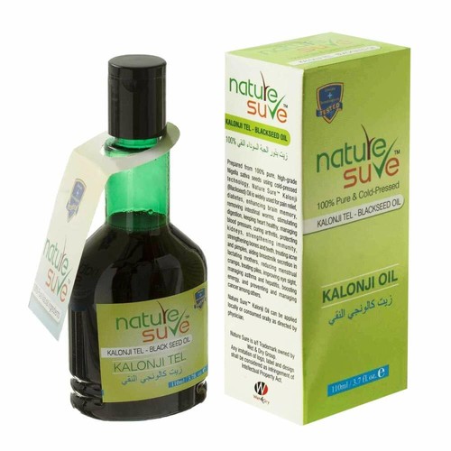 Nature Sure Kalonji Oil (Black Seed Oil) Cold Pressed-110ml Free ...