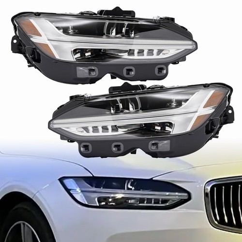 For 2018-2023 VOLVO S90 V90 Full LED Headlight Assembly LED Headlamps ...