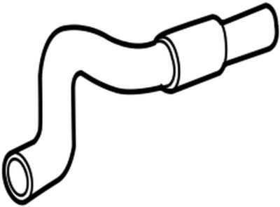 16571-20050 Toyota Hose, radiator, inlet 1657120050, New Genuine OEM ...