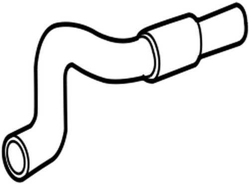 16571-20050 Toyota Hose, radiator, inlet 1657120050, New Genuine OEM ...