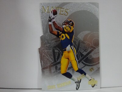 1997 Upper Deck Team Mates St. Louis Rams Football Card #TM56 Eddie ...