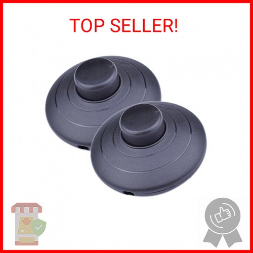 Foot Pedal Push Switch Inline Lamp LED Light On-Off Push Step-on-Button ...