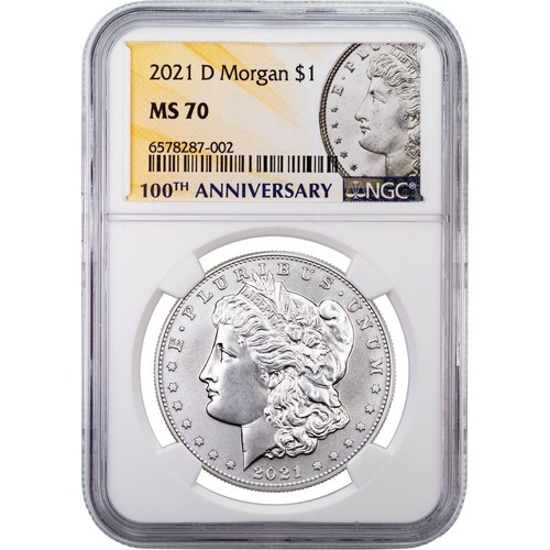 2021-D (MS70) Morgan Silver Dollar NGC - RARE MS70 DENVER | eBay