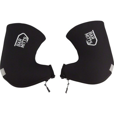 Bar Mitts Handlebar Mittens: Externally Routed Shimano, One Size, Black ...