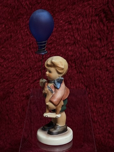 NA14-Hummel Figurine CARNIVAL FUN Boy Blue Balloon TMK8 HUM 239/E 1st ...