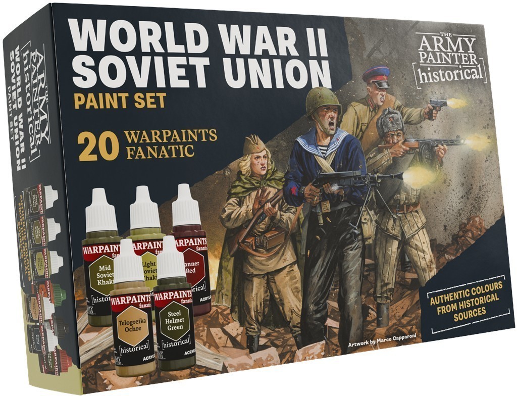 Army Painter HISTORICAL: WWII SOVIET UNION PAINT SET May 16 Pre-Order ...