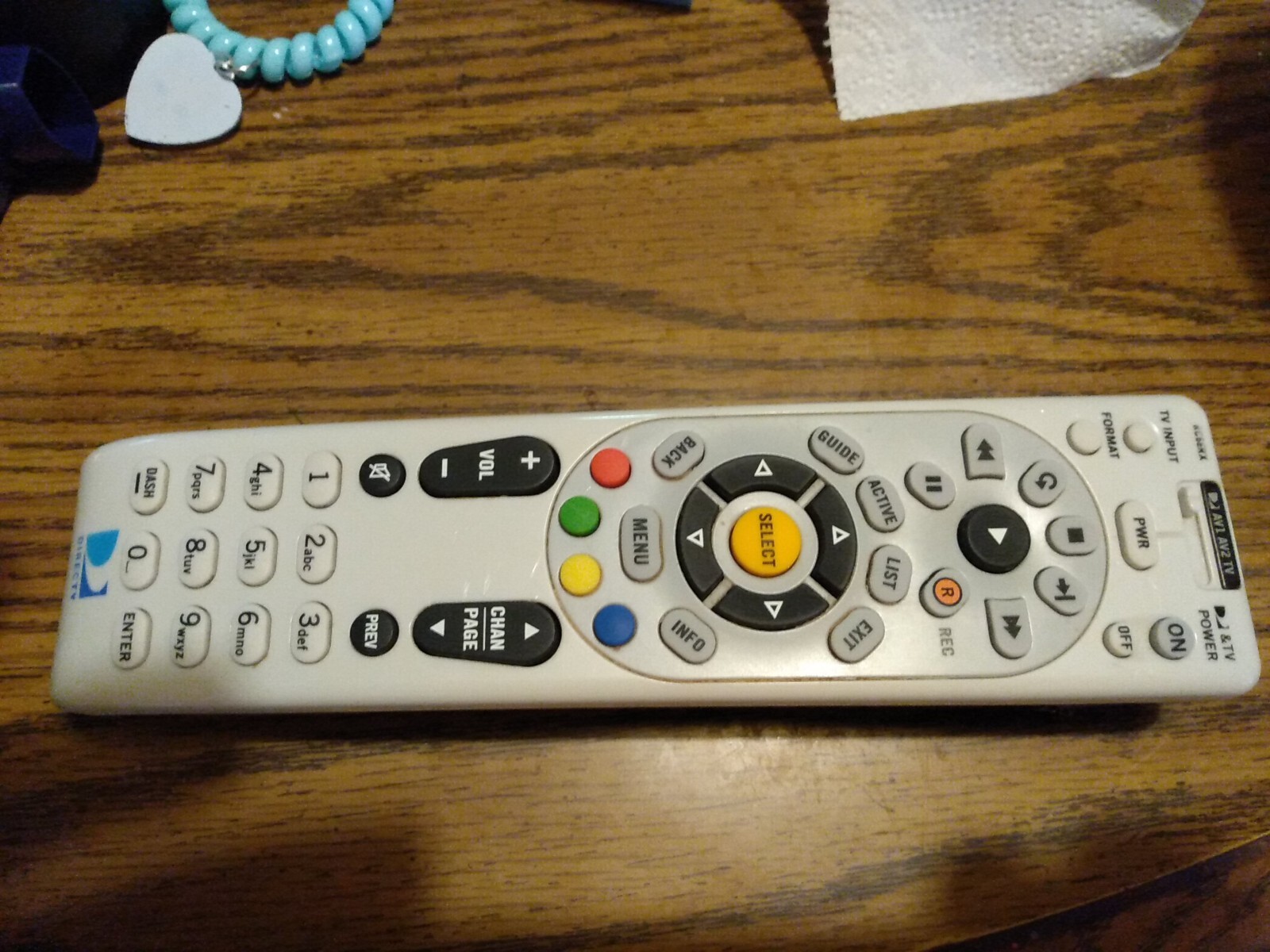 DIRECTV RC66 Universal Remote Control - Silver 25383030123| eBay