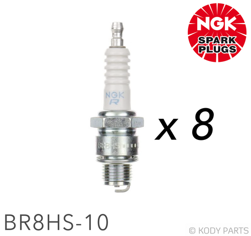 BR8HS-10 [NGK SPARK PLUGS] - Quantity: 8 Plugs | eBay Australia
